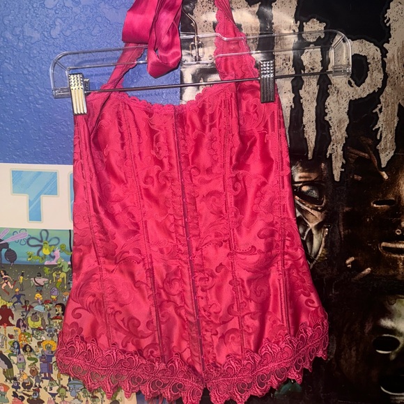 Frederick's of Hollywood | Tops | Fredericks Of Hollywood Bright Pink ...